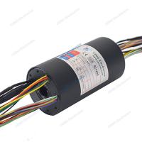 China 40 Circuit 2A 5A Through Bore Slip Ring 12.7mm Inner Diameter 380VAC for sale