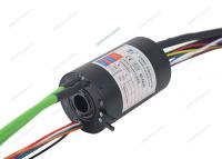 China Through Hole Slip Ring 16mm 8 Circuits 10A 2 Circuits 1000M Ethernet for Industrial for sale