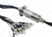 China 16 Channel SM MM Fiber Optic Rotary Joint 38mm ID FORJ Slip Ring for Antenna for sale