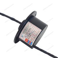 China 5 Circuits RS422 Signal Slip Ring 56mm OD Precious Metal Contact for Industrial Automation for sale
