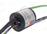 China Low Temperature Slip Ring 12.7mm Through Bore Gigabit Ethernet -40°C for sale