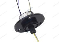 China 4 Circuit Signal Mini Capsule Slip Ring 22mm OD Engineering Plastic ACN22-04S for sale