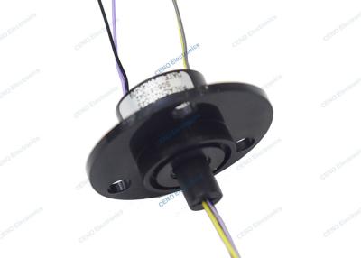 China 4 Circuit Signal Mini Capsule Slip Ring 22mm OD Engineering Plastic ACN22-04S for sale
