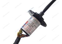 China 24 Circuits 2A Capsule Slip Ring Engineering Plastic 22mm Diameter for Robot for sale