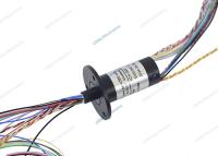 China Miniature HD-SDI Signal Slip Ring Capsule Ø16mm with 300 RPM Speed and IP54 Rating for Video Monitoring Systems for sale