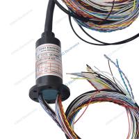 China HDMI Video Slip Ring Capsule with PLA Analog Video & 100M Ethernet - Ø22mm, -40°C to +60°C Operating Range for sale