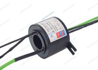 China Ethernet Signal Slip Ring with Through Hole For Low Temperature Environment for sale