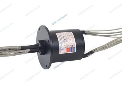 China 16 Circuit K-Type Thermocouple Slip Ring 56mm Flange Mount for Industrial Temperature Measurement for sale
