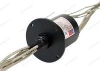 China 16 Circuit K-Type Thermocouple Slip Ring 56mm Flange Mount for Industrial Temperature Measurement for sale