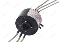 China 3 Group K-Type Thermocouple Signal Slip Ring 15mm Through Hole for CNC Machine for sale
