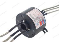 China 3 Group K-Type Thermocouple Signal Slip Ring 15mm Through Hole for CNC Machine for sale