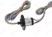 China 18 Circuits 2A Miniature Slip Ring Capsule 22mm OD 300rpm for Sweeping Robot for sale