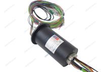 China 2 Channel SM Fiber Optic Rotary Joint Integrated Slip Ring IP65 200rpm for sale