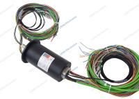 China 2 Channel SM Fiber Optic Rotary Joint Integrated Slip Ring IP65 200rpm for sale