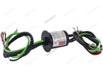 China Aircraft Low Temperature Slip Ring 1000M Ethernet RS422 Signal -40°C to +80°C for sale