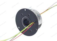 China Industry Through Hole Slip Ring with Inner Bore 14mm & Flange Installation for sale
