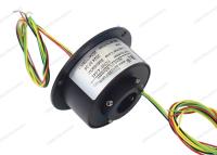 China Industry Through Hole Slip Ring with Inner Bore 14mm & Flange Installation for sale