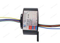 China Through Hole Slip Ring 25.4mm Bore 0-300rpm 5 Circuits 10A for Industrial Systems for sale