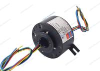 China Through Hole Slip Ring 25.4mm Bore 0-300rpm 5 Circuits 10A for Industrial Systems for sale
