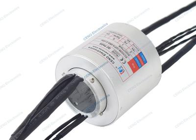 China Low Temperature Slip Ring With Through Bore 38mm & Ethernet Signal For Industry for sale