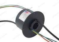 China IP67 Waterproof Slip Ring ID38mm Rotary Electrical Connector 4 Circuits 20A for sale