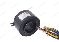 China IP65 Through Bore Slip Ring With Rotating Electrical Connector For Industry System for sale