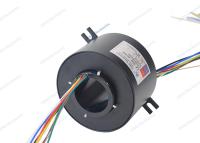 China Through Bore Conductive Slip Ring With ID 50mm & Rotating Electrical Connector for sale