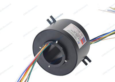 China Through Bore Conductive Slip Ring With ID 50mm & Rotating Electrical Connector for sale