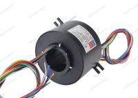China Through Bore Conductive Slip Ring With ID 50mm & Rotating Electrical Connector for sale