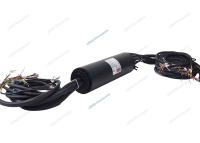 China Integrate Slip Ring Combine Circuits Electric Power And Encoder Signals For Engineering Machinery for sale