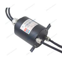 China Customized Waterproof Slip Ring with IP65 and Rotating Encoder Signal Connector for sale
