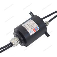 China Customized Waterproof Slip Ring with IP65 and Rotating Encoder Signal Connector for sale