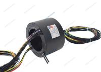 China Heavy Equipment Low Temperature Slip Ring Through Hole 110mm Aluminum Alloy -40°C for sale