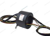 China Heavy Equipment Low Temperature Slip Ring Through Hole 110mm Aluminum Alloy -40°C for sale