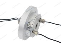 China IP68 Waterproof Slip Ring Through Hole ID8mm Aluminum Alloy 2 Circuits 380VAC for Robotics for sale