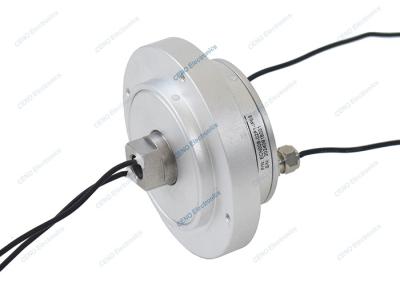 China IP68 Waterproof Slip Ring Through Hole ID8mm Aluminum Alloy 2 Circuits 380VAC for Robotics for sale