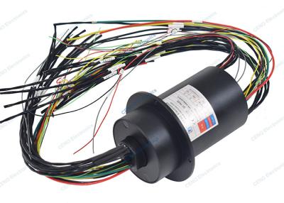 China CENO Integrated Slip Ring Ethernet RS422 3G-SDI 78mm Flange Mount for sale