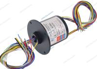 China Electrical Power Signal Slip Ring With Flange Installation For Robot Arm for sale
