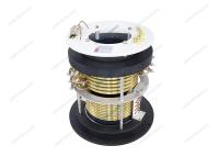 China Customized Lead Wire Length Carbon Brush Slip Ring with Through Hole for Low Temperature Environment for sale