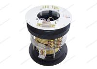 China Customized Lead Wire Length Carbon Brush Slip Ring with Through Hole for Low Temperature Environment for sale