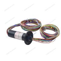 China High Definite Capsule Slip Ring 25mm OD with SDI Signal and 36 Circuits for sale