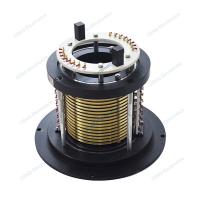 China Low Temperature Carbon Brush Slip Ring 190mm Through Bore 16 Circuits 10A for Automatic Machine for sale