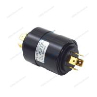 China Low Temperature Pin Connection Slip Ring 6 Circuits Electric Power Signal 240VAC 300rpm for sale