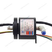 China Integrate Pneumatic Rotary Union Combine Conductive Swivel With Encoder Signal for sale
