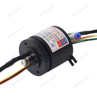China Integrate Pneumatic Rotary Union Combine Conductive Swivel With Encoder Signal for sale