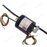 China Integrate Pneumatic Rotary Union Combine Conductive Swivel With Encoder Signal for sale