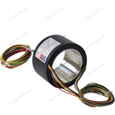 China Through Hole Low Temperature Slip Ring With Inner Bore 80mm For Polar Region for sale