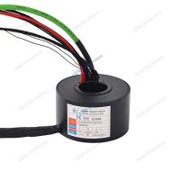 China Low Temperature Slip Ring with Ethernet signal and Conductive Connector for sale
