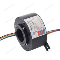 China Through Hole Slip Ring 38mm Inner Bore 6 Circuits 10A Conductive Swivel for Industrial Automation for sale
