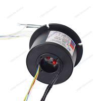China Integrated RS422 Signal RF Slip Ring with Rotary Joint DC to 8GHz for Radar for sale